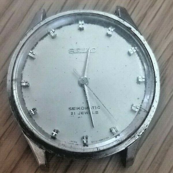 Vintage Seiko Seikomatic 6201-8960 Sea Leon M55 Automatic 21 jwl Watch ...