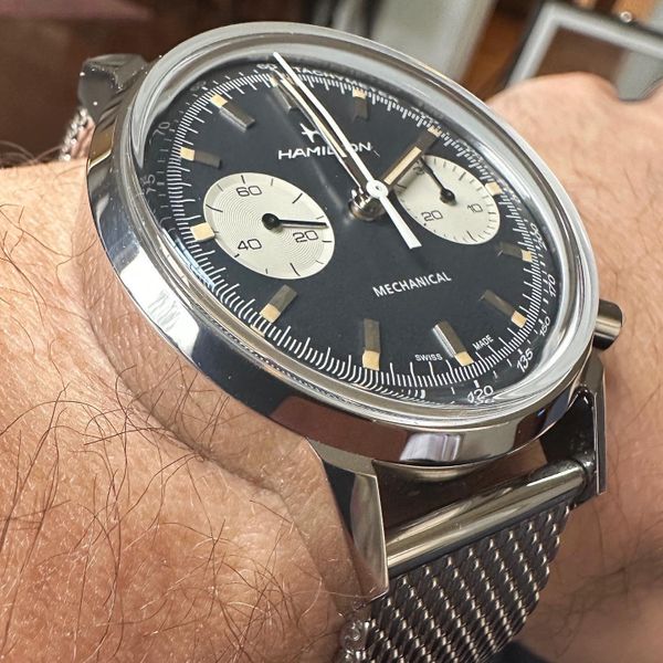 Withdrawn: Hamilton American Classic Intra-matic Chronograph H ...