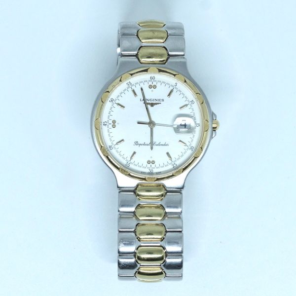 Longines Conquest 234-SWISS-4024 Perpetual Calendar, Stainless/Gold ...