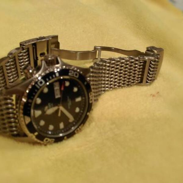 FS: Orient Ray blue dial/bezel like new condition $95 / $130 w/wo Shark ...