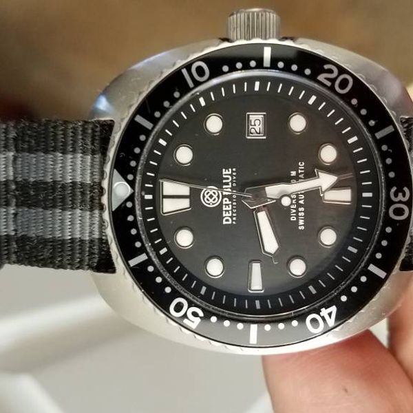 FS: Deep Blue Swiss Military Diver | WatchCharts Marketplace