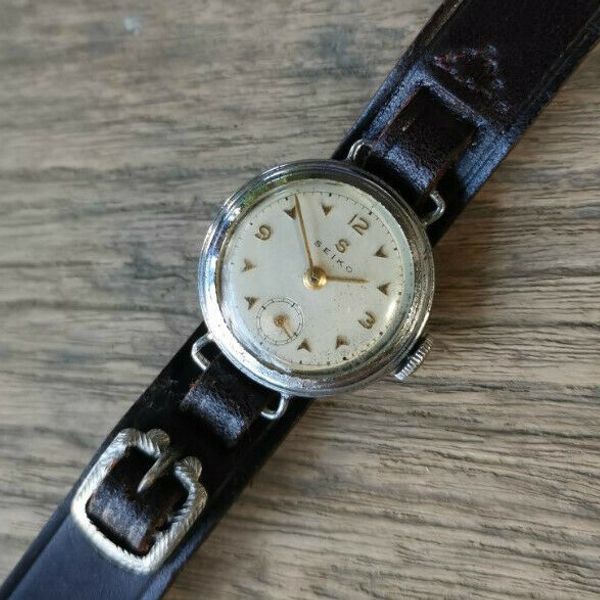 1940`s Vintage Seiko Seikosha WW2 era Japanese hand wind Watch Servised ...