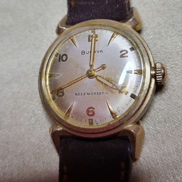 Vintage Bulova L2 Clipper Self Winding Watch FOR PARTS ONLY ESTATE FIND ...