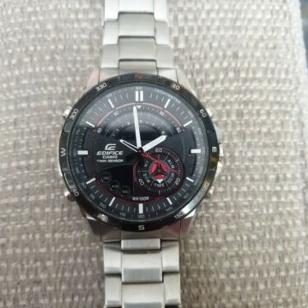 Casio Edifice ERA-200 DB-1AVER module 5303 twin sensor compass ...