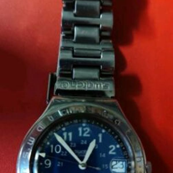 Swatch Irony Big - Happy Joe Blue - YGS400 - AG 1993 | WatchCharts Marketplace