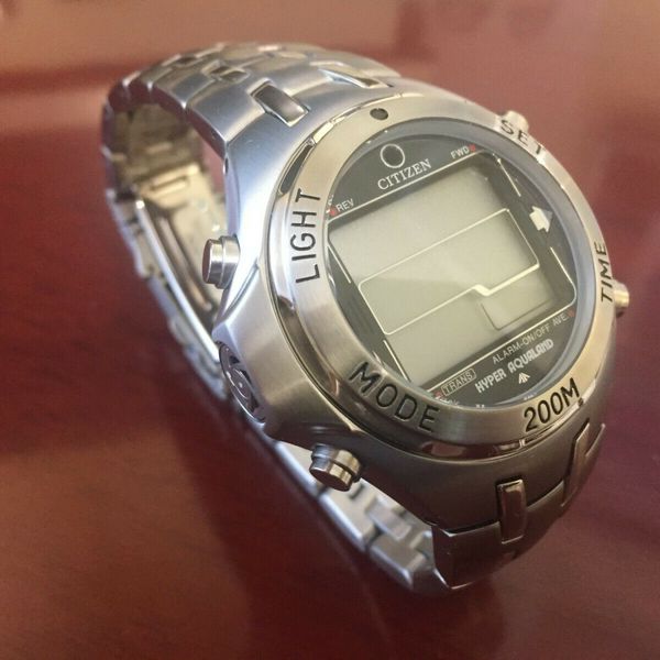 Citizen ProMaster Hyper Aqualand Comm Unit Dive Watch 200m Diver's ...