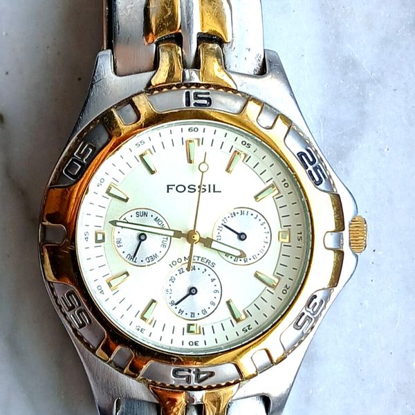 Fossil Blue Chronograph Watch BQ 9183 100 Meters | WatchCharts Marketplace