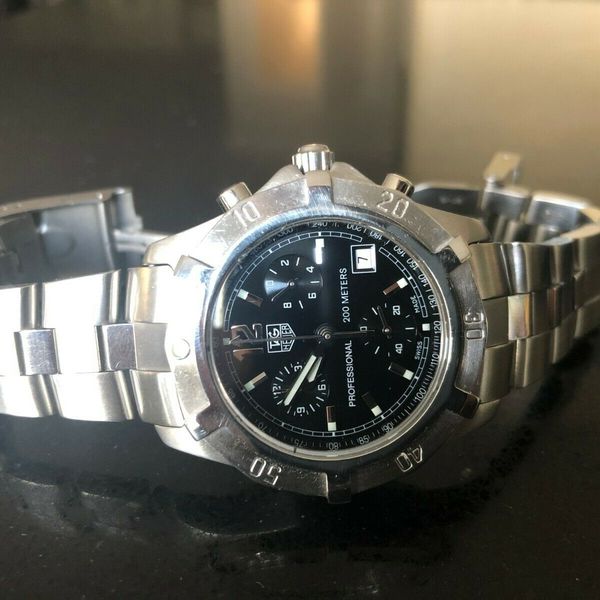 Tag Heuer Executive Series 2000 Chronograph Men’s watch - CN1110 Box & Papers | WatchCharts ...