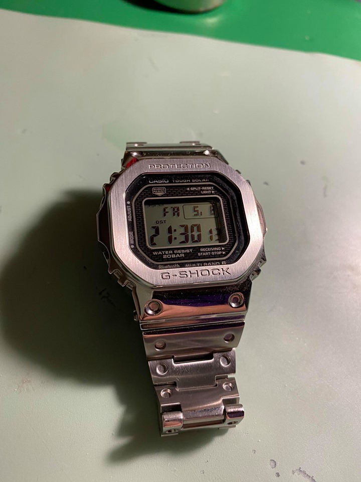 Casio GMW-B5000 *** all stainless steel g *** | WatchCharts Marketplace