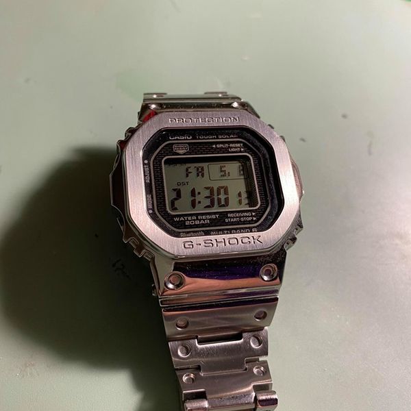 Casio GMW-B5000 *** all stainless steel g *** | WatchCharts Marketplace