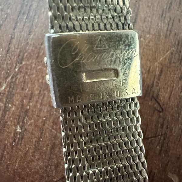 Classic Vintage 1970's Ladies Bulova Accutron Watch 10K Gold Filled N5 ...