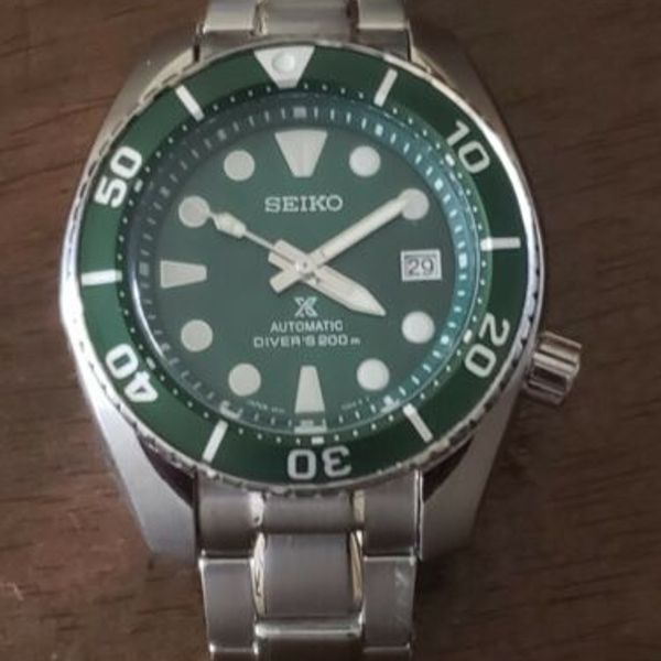 Seiko Prospex SPB103J1 Green Sumo Diver NEW WITHOUT BOX,ONLY WATCH ...