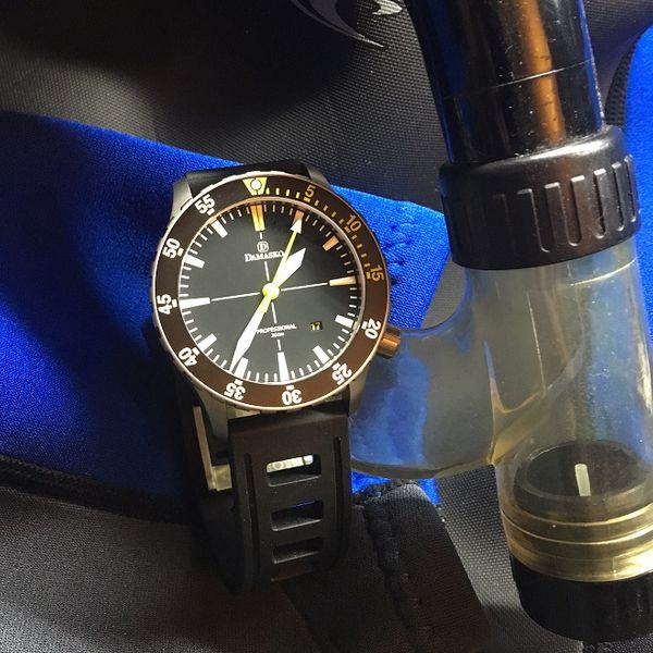 SOLD: Damasko DSub1 priced to sell + like new black Isofrane - $800 | WatchCharts Marketplace