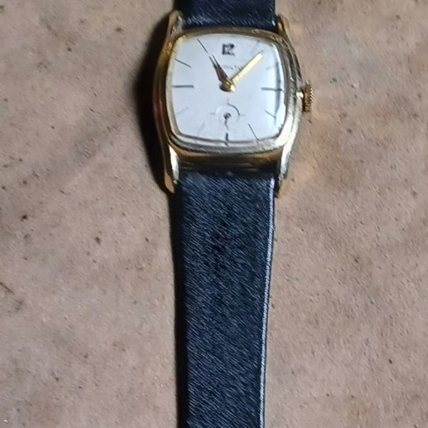 Vintage Colby B Hamilton 10kt RGP Bezel 17 Jewel Mens Watch Manual Wind ...