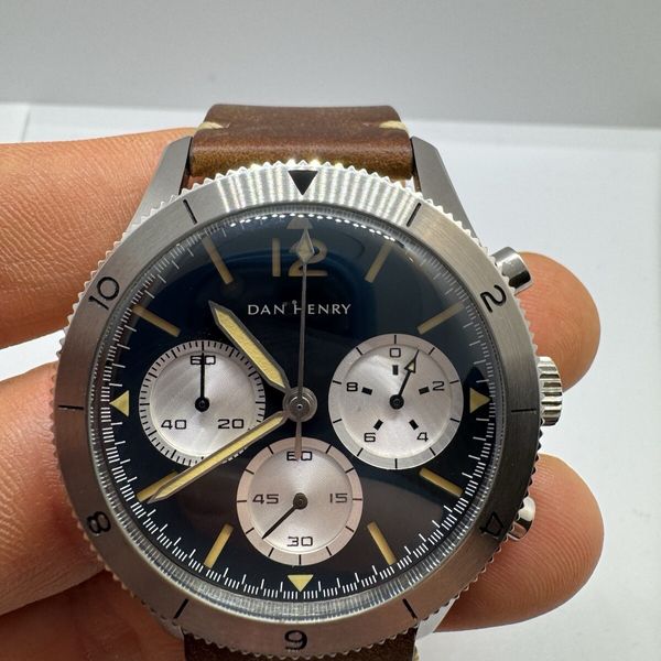 Dan Henry 1963 Limited Edition Chronograph MINT CONDITION Discontinued ...