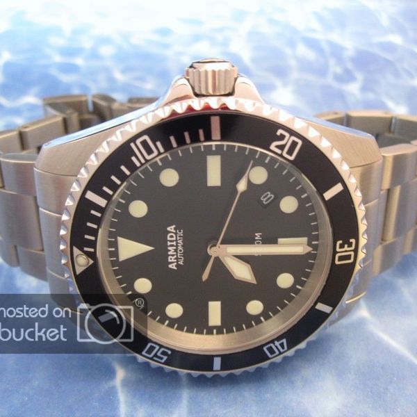Sold: Armida A2 500m Diver Miyota 9015 | WatchCharts Marketplace