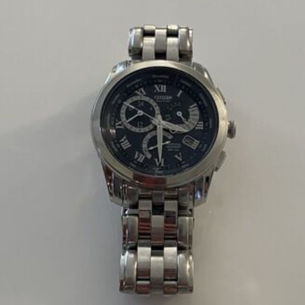 Citizen 8700 / E870 S015278 Calibre Diamond Watch Eco-Drive Silver ...