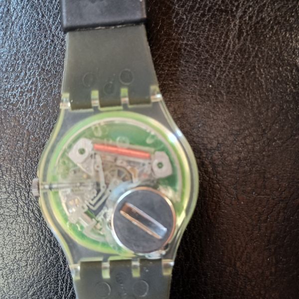 Working Vintage 1985 GK101 Techno Sphere 85 Swatch Watch Gents 34mm ...