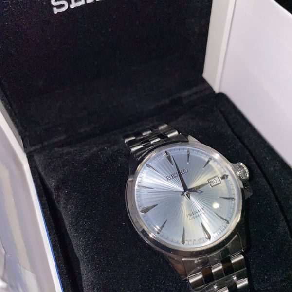 Japanese Seiko Presage (Blue Cocktail Dial) | WatchCharts Marketplace