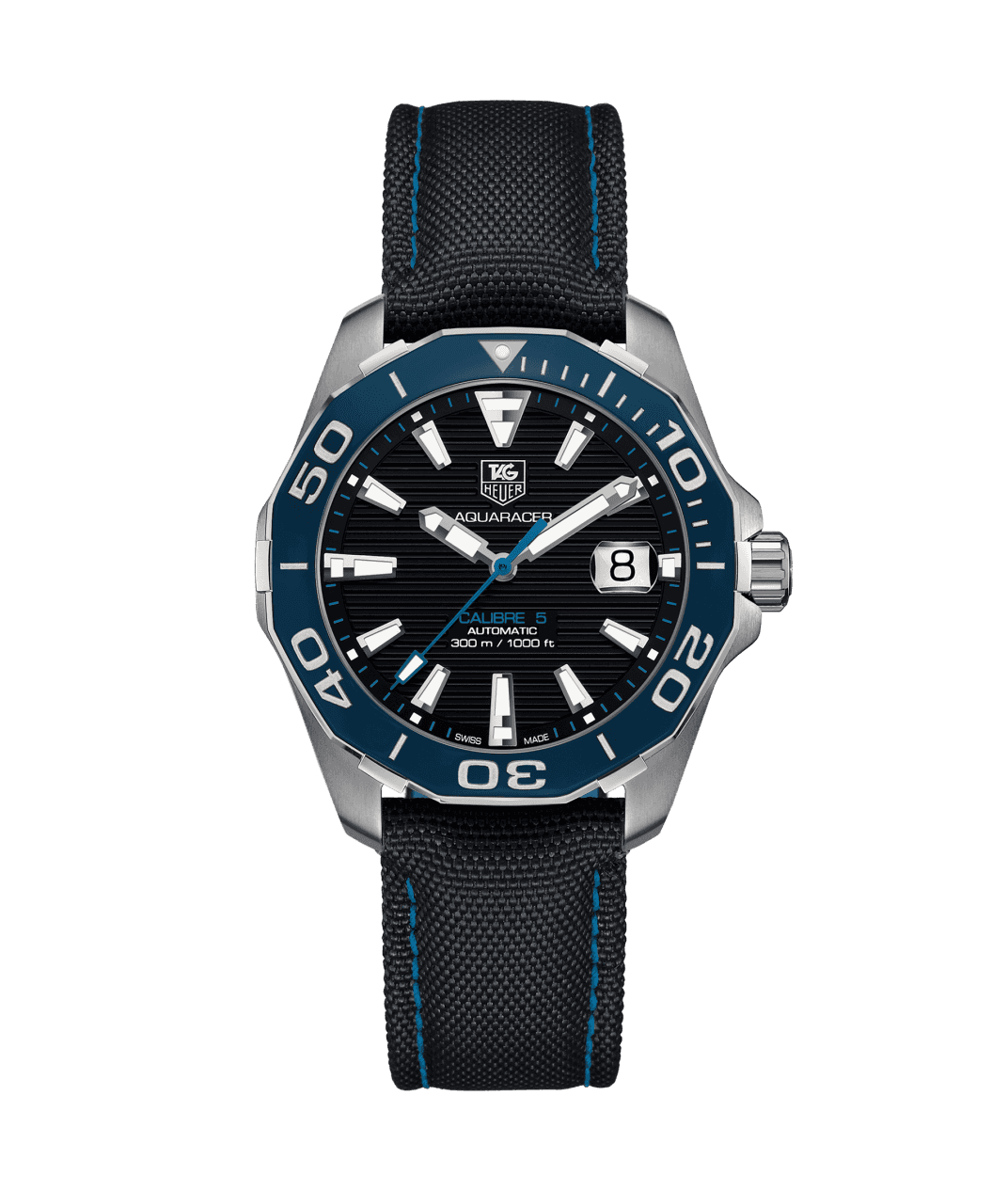 TAG Heuer Aquracer 300M Calibre 5 43 (WAY201C) Market Price | WatchCharts