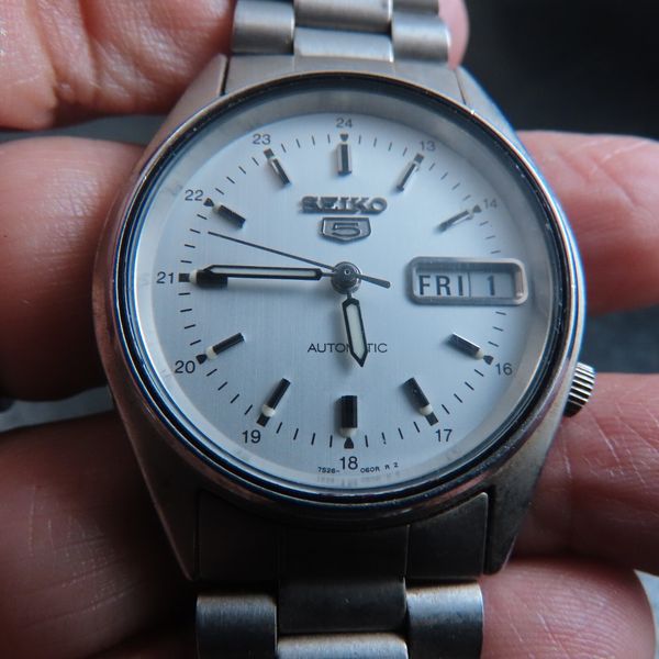 7S26 Japan Seiko No. 5 Daydate Automatic Men Watch | WatchCharts ...