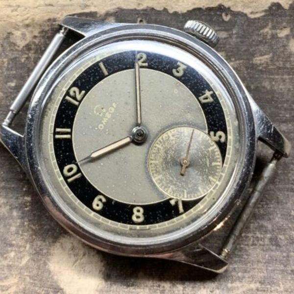1940s SS Omega Suveran Bulls-eye Radium Dial 2400-7 | WatchCharts ...