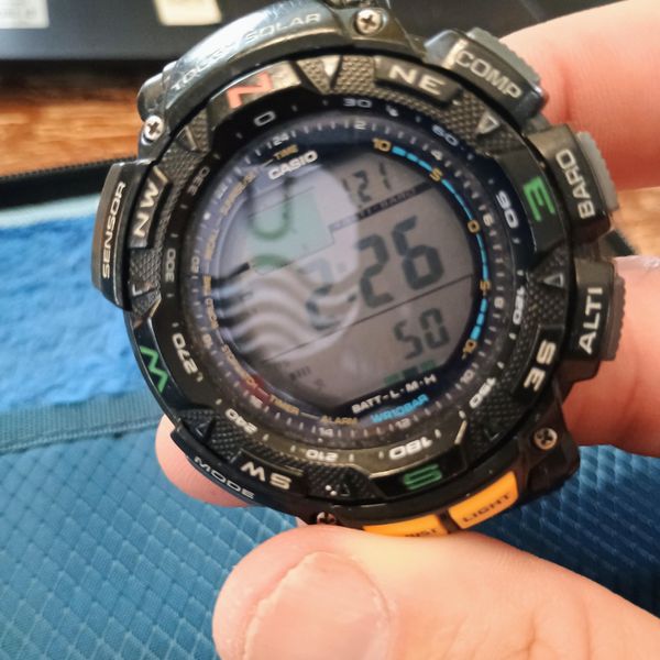[WTS] Casio Pro Trek PAG-240 Triple Sensor Tough Solar $80 SHIPPED | WatchCharts Marketplace