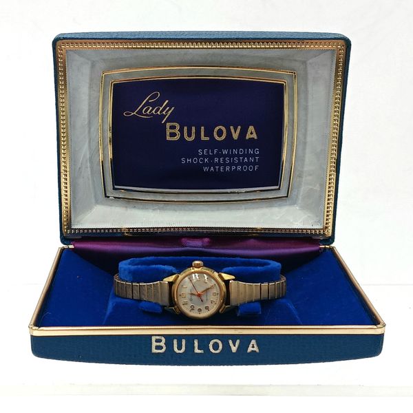 Vintage Ladies Bulova M4 Wristwatch Marked "Happy Birthday 1964" In ...