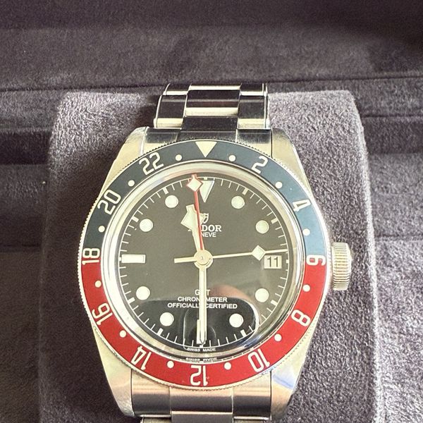 Tudor Black Bay GMT â Pepsiâ / Full Set / M79830RB | WatchCharts ...