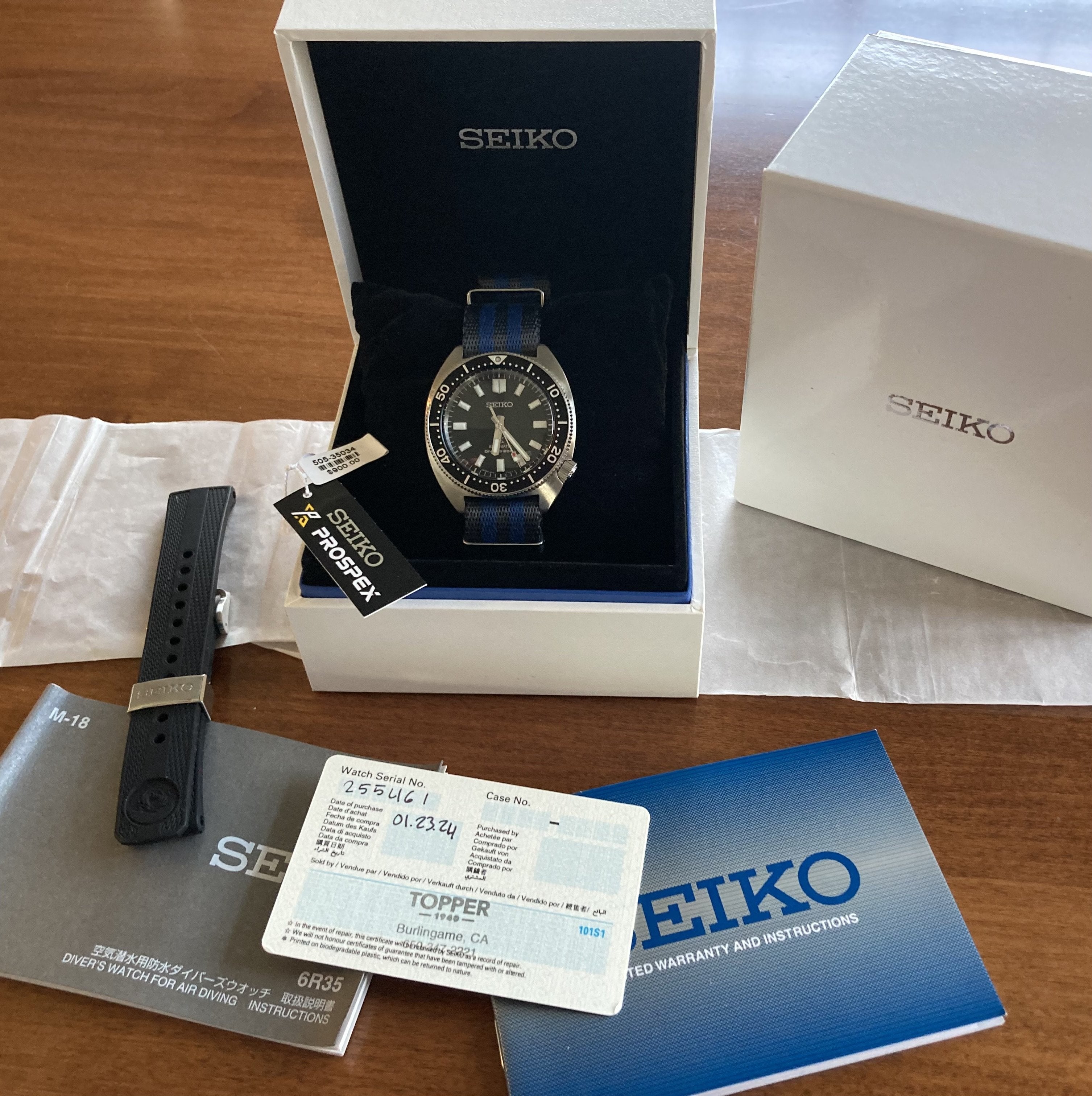 * SEIKO * Prospex SPB317 “Slim Turtle” | WatchCharts Marketplace