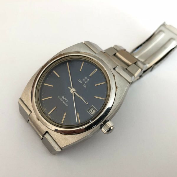 Excellent ZENITH DEFY AUTOMATIC Jumbo All Steel cal. 2572 PC Swiss ...