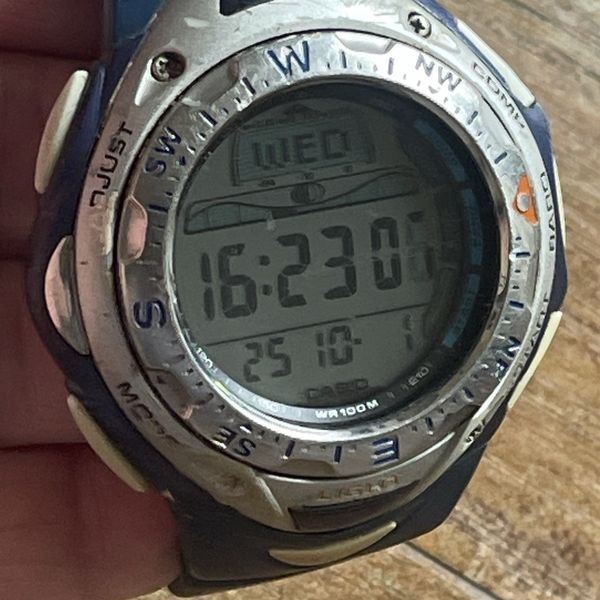 Casio Sport Sea Pathfinder Mens Digital Quartz Watch 2273 SPF-40S ...