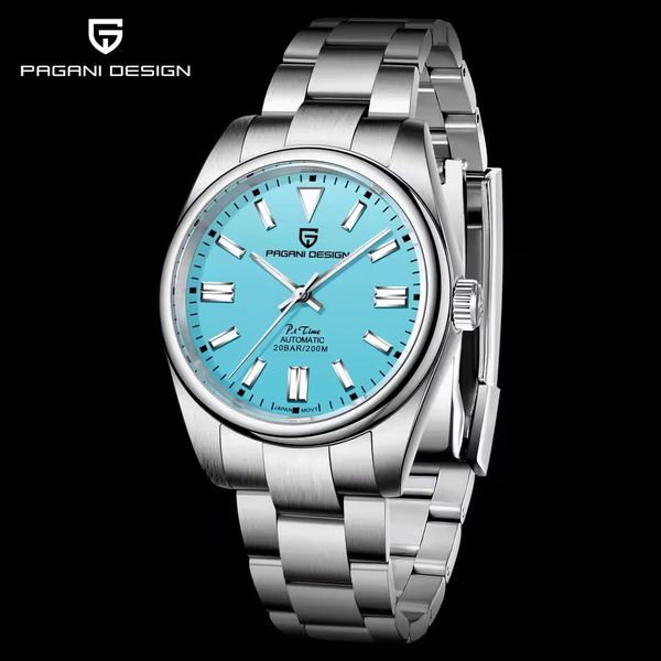 Oyster Style PAGANI Design 39mm Mechanical Watches NH35 Automatic Watch ...