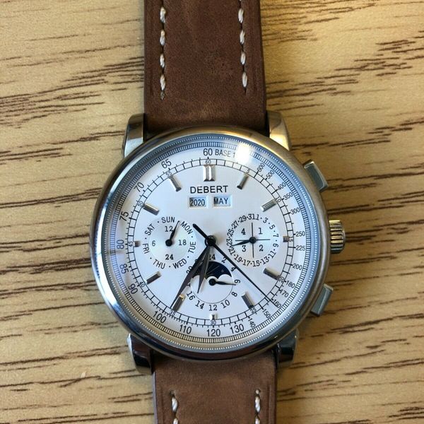 Debert Watch Patek Philippe Homage Automatic Complete Calendar ...