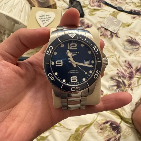 Longines HydroConquest Blue Men's Watch - L3.782.4.96.6 automatic watch ...