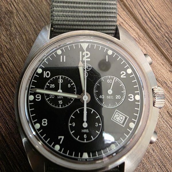 CWC Cabot Falcon Pilots Quartz Chronograph Watch | WatchCharts Marketplace