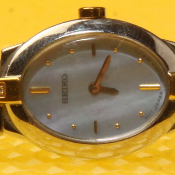 Women's SEIKO "1N00-0KG0" Diamond Quartz Watch | WatchCharts Marketplace