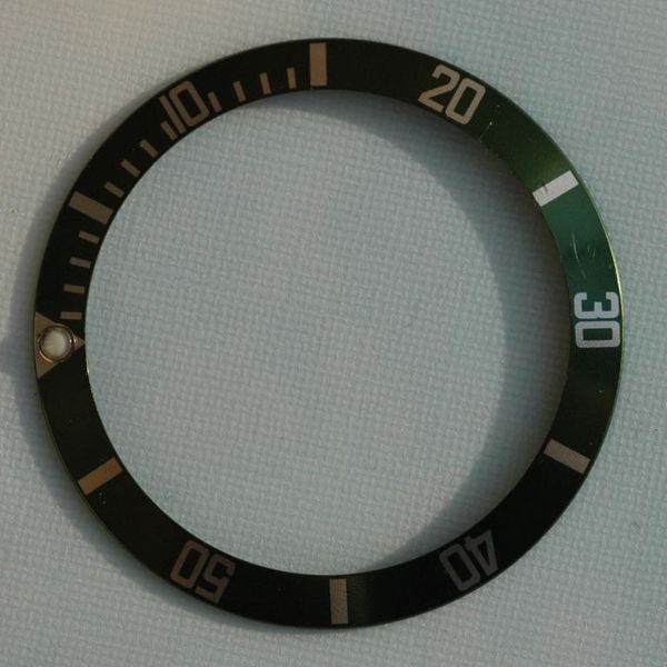 SOLD: Excellent Rolex Submariner 16610LV Green Bezel Insert ...