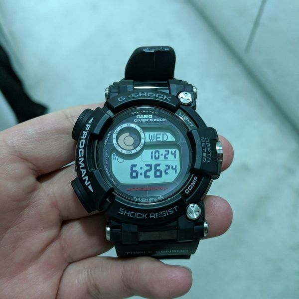 Fs Casio G Shock Frogman Gwf D1000 Triple Sensor Watchcharts