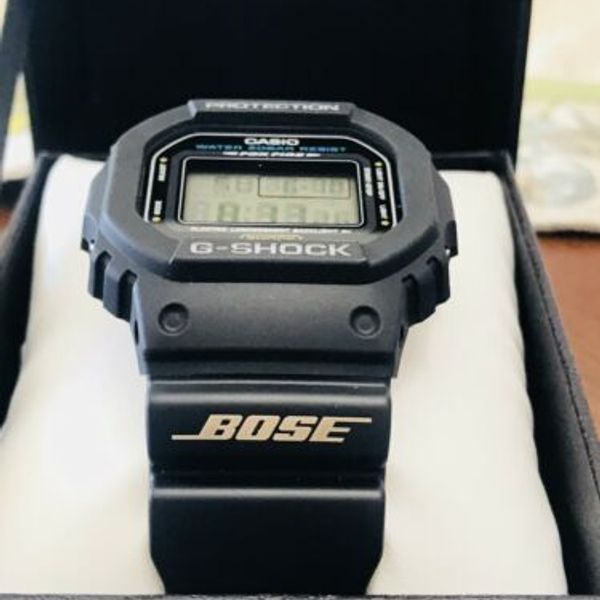CASIO G-SHOCK DW-5600E FOX FIRE X BOSE Collaboration ( G5600 GW5600 ...