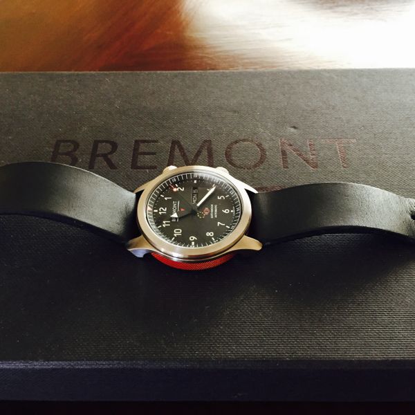 FS: Mint Bremont MBII (MB-2) Orange Barrel | WatchCharts Marketplace