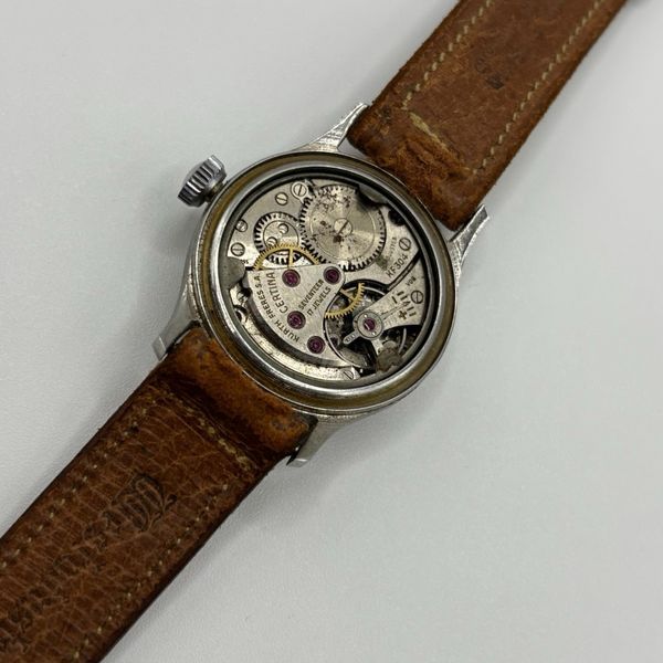 Vintage Mechanical Certina Military Watch For Parts Or Repair ...