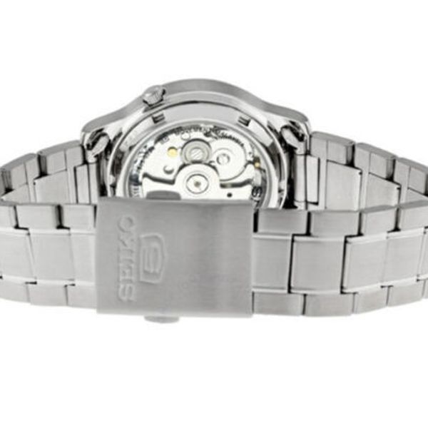 Mens' Seiko 5 , White Dial, luminous Hands Automatic Watch SNKK25K1 ...