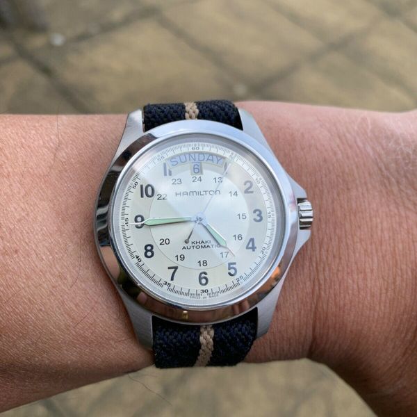 Hamilton Khaki Field King automatic watch (H64455523) | WatchCharts