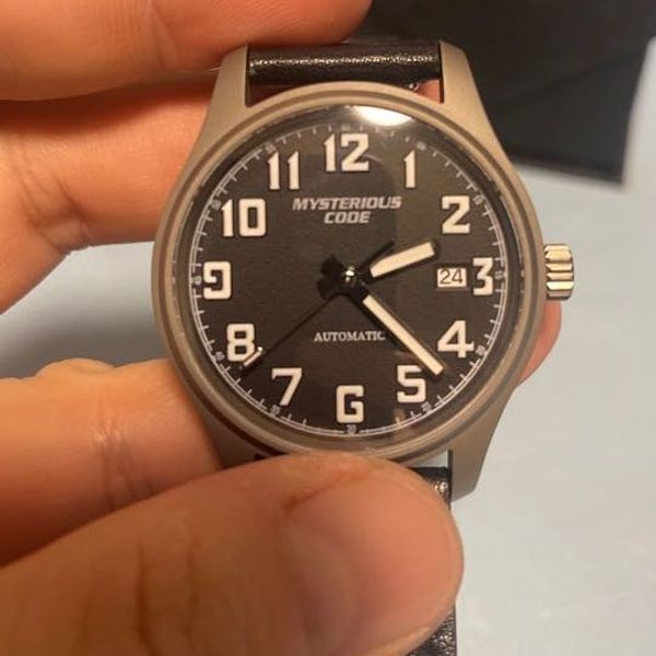 Mysterious Code Titanium Watch | WatchCharts Marketplace