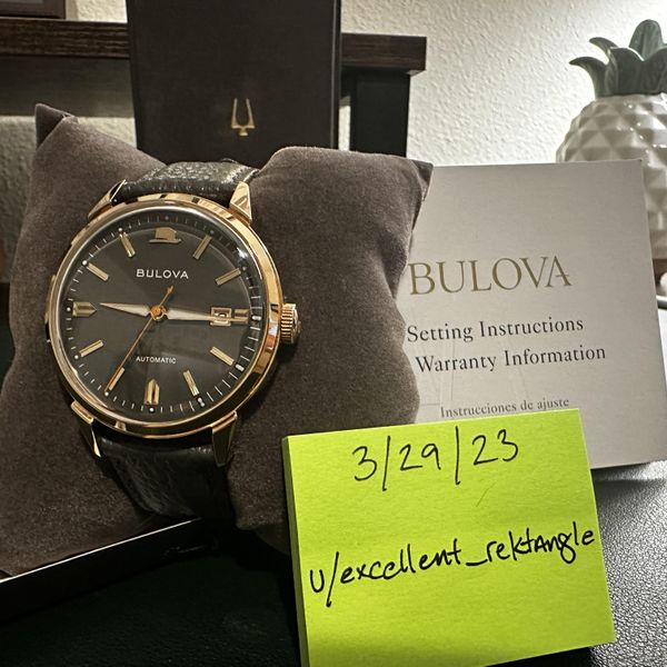 [WTS] Bulova Sinatra “Summer Wind” - Mint | WatchCharts