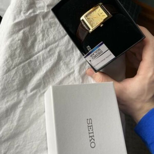 Seiko Solar Champagne Men's Watch - SUP896 | WatchCharts Marketplace