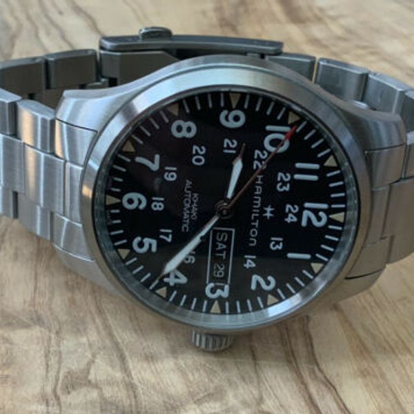 Hamilton Khaki 42mm Automatic Watch | WatchCharts Marketplace