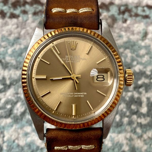 FS: Rolex Datejust 1601 Copper Bronze Ghost Dial Circa 1972 ...