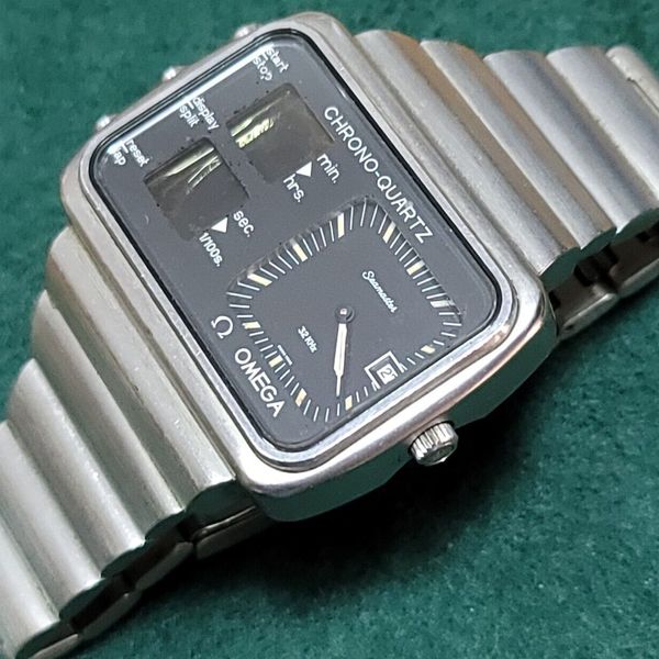 Omega Seamaster Montreal Albatros Chrono-Quartz Ref 396.0839 For Parts ...